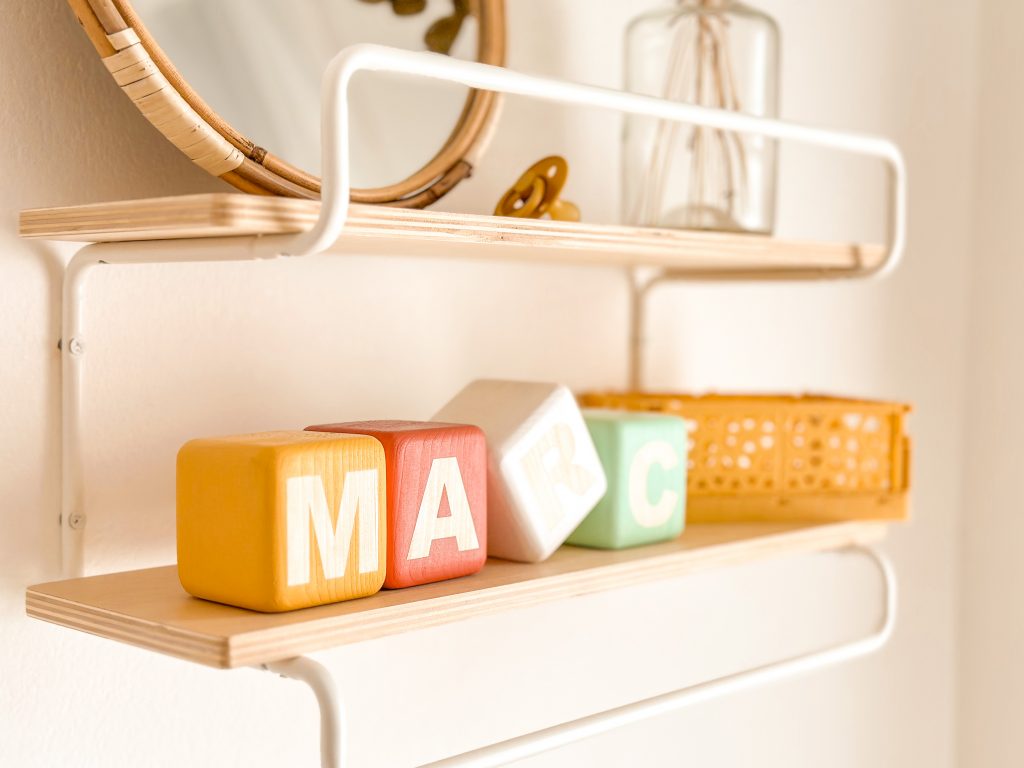 Cubos madera - Hilocreations, regalos personalizados